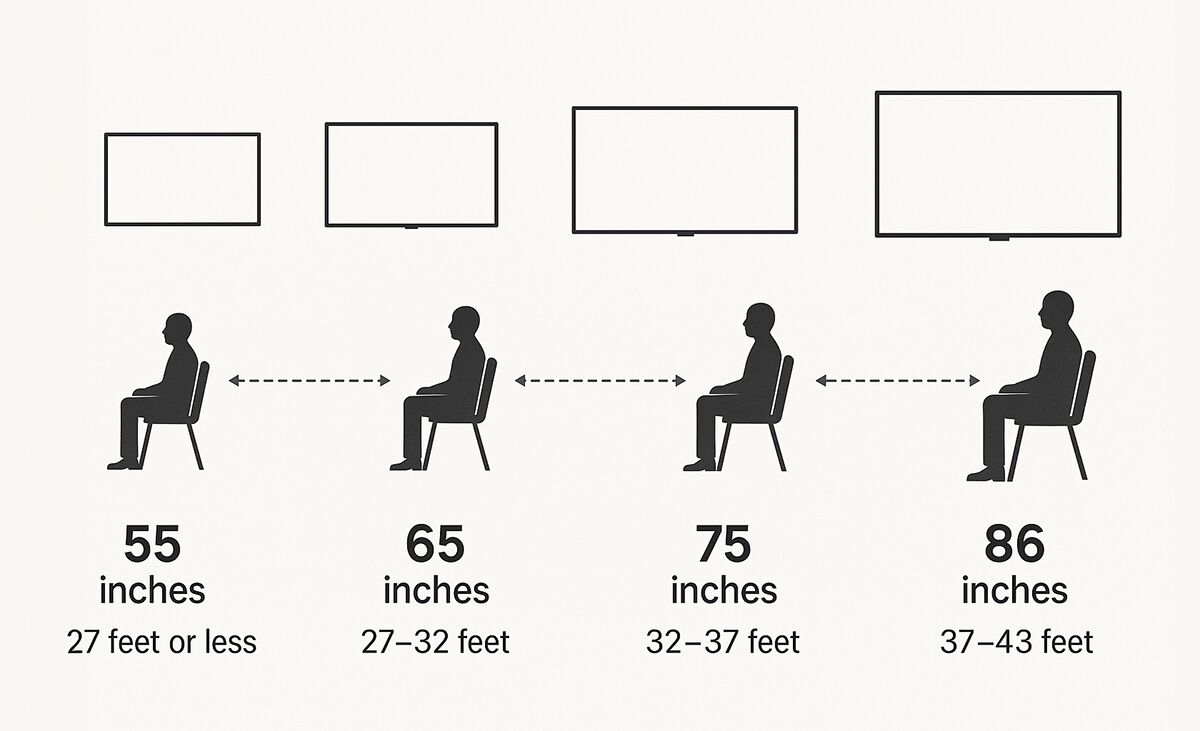 The Ultimate Display Size Cheat Sheet - Haverford Systems Integration